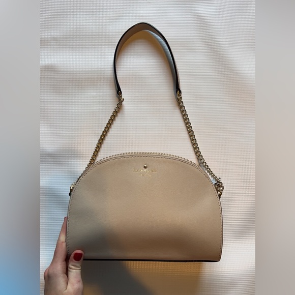 kate spade | Bags | Kate Spade Beige Shoulder Bag | Poshmark